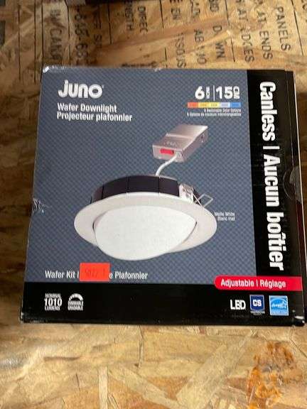 Juno wafer downlight 6” canless - Metzger Property Services, LLC