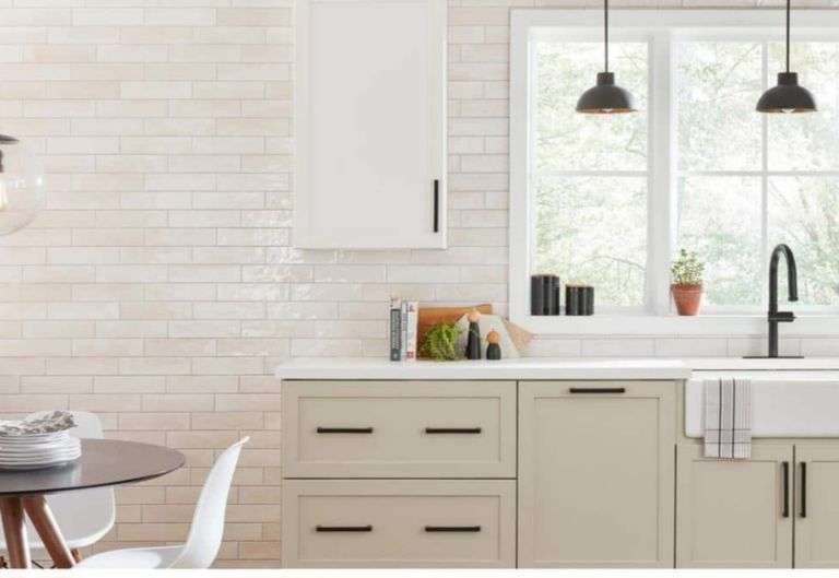 Daltile LuxeCraft Arteko Antique White 3 in. X 12 in. Glazed Ceramic ...