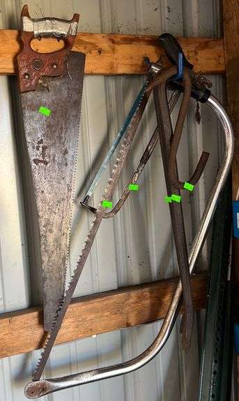 Bow saw, hand saw, jack saw, crow bars - Metzger Property Services, LLC
