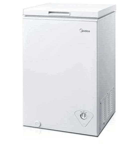Midea MRC04M3AWW, White 3.5 cu. ft. Mini Freezer, Cubic Feet - Metzger ...