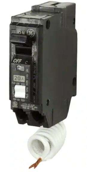 GE Combination Arc Fault Circuit Interrupter, 20 Amp - Metzger Property ...
