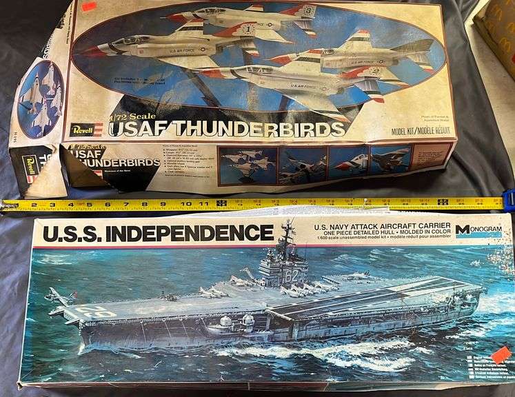 1/600 Scale U.S.S. Independence U.S. Navy Attack Aircraft Carrier Model ...
