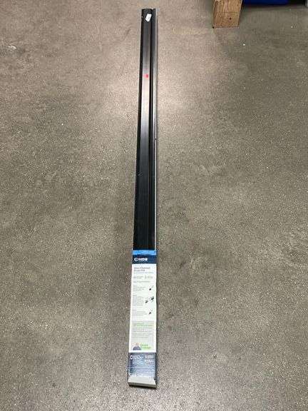 2-1/4 in. x 6 ft. Slim Channel Drain Kit Gray Grates, End Caps, Outlets ...