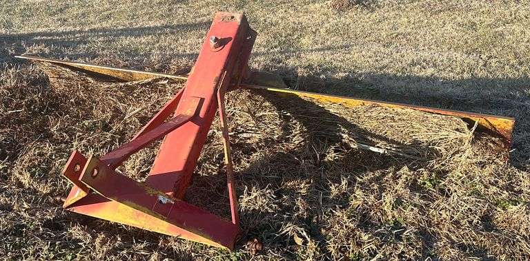 3 point hitch grader blade 7ft tall unknown make - Metzger Property ...