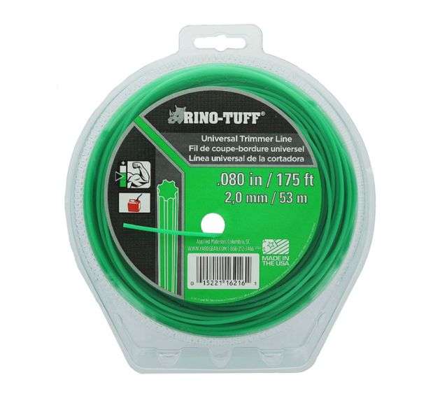 Rino Tuff 16216A .08” x 175’ Universal Spiral Twisted 7 Pointed Light ...