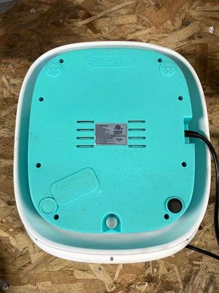 Niksa Collapsible Foot Spa Bath Massager with Heat, Bubbles,6 Motorized ...