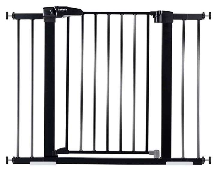 BABELIO 26-40 Inch Easy Install Extra Wide Pressure Mounted Metal Baby ...