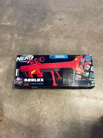 Nerf Roblox Zombie Attack: Viper Strike Nerf Sniper-Inspired Blaster ...