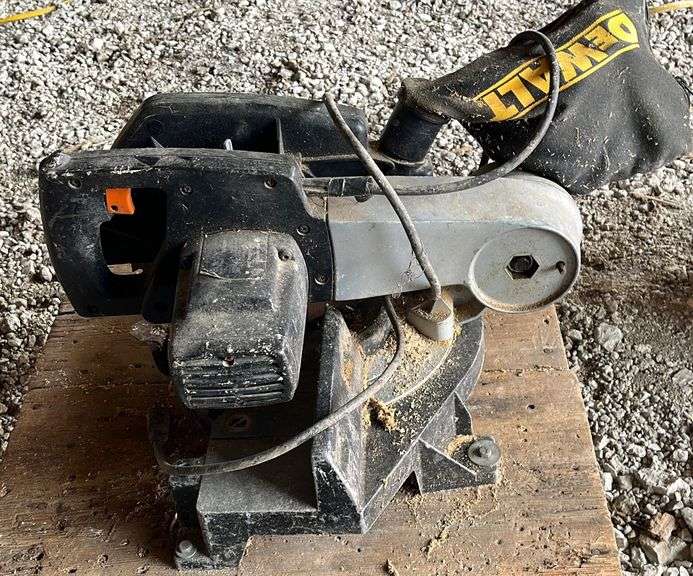DeWalt power miter saw - Metzger Property Services LLC