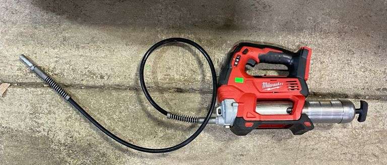 Milwaukee M18 Cordless 2-Speed Grease Gun, Tool Only, Model:2646-20 ...