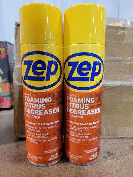 2- Zep Heavy-Duty Foaming Citrus Degreaser & Cleaner 18 oz. - Metzger ...