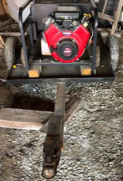 Campbell Hausfeld 8000-Watt Generator, Briggs & Stratton 16HP Gas motor ...