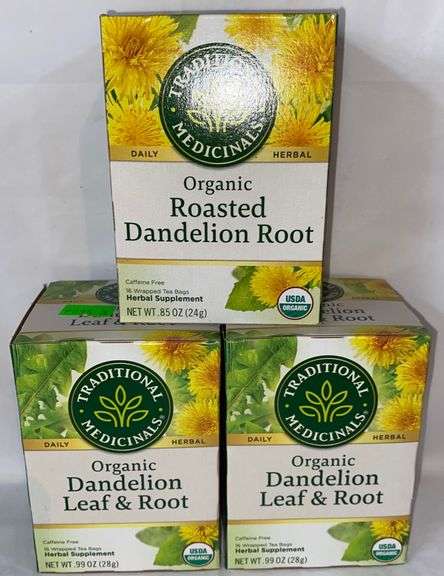 2 - Traditional Medicinals organic dandelion leaf & root 16 wrapped ...