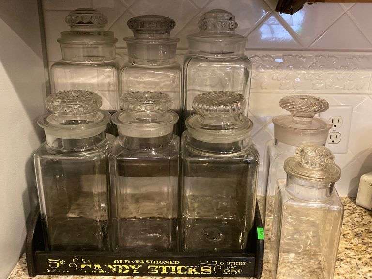 Canister Rack and Canisters - Metzger Property Services LLC