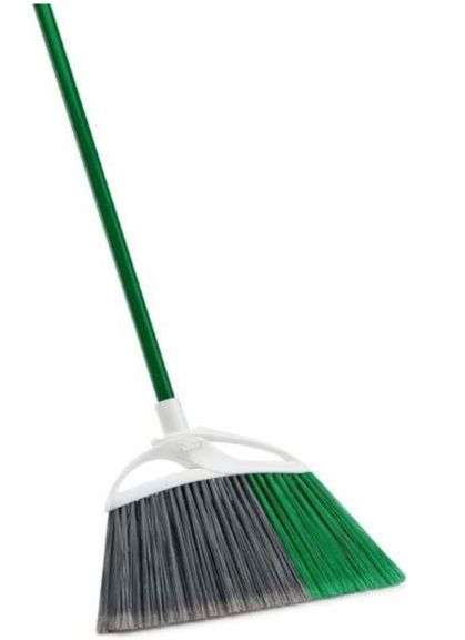 Libman 211 Extra Large Precision Angle Broom with Recycled Broom Fibers ...