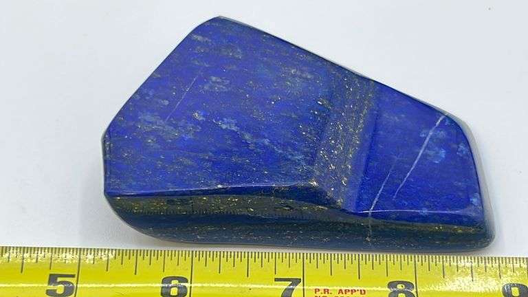 Blue Amethyst Stone Weighs 8 oz. - Metzger Property Services LLC
