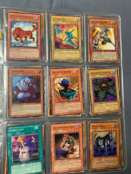 (36) Konami Yu-Gi-Oh! (Trading Card Game) cards including V-Tiger Jet ...