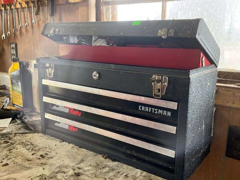 Craftsman Rally Box tool box and contents - Metzger Property Services LLC