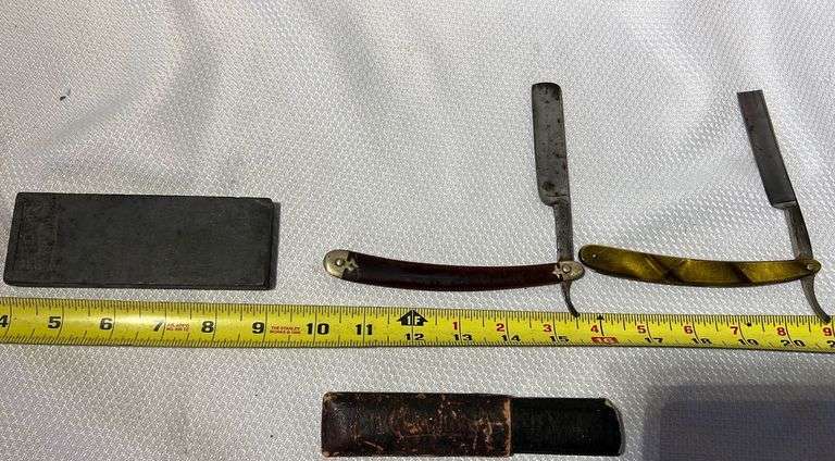 Trusteel Straight Razor • Clauss Straight Razor • Stone - Metzger ...