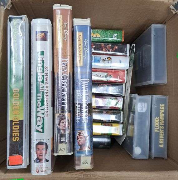 VHS tapes assortment - Metzger Property Services LLC
