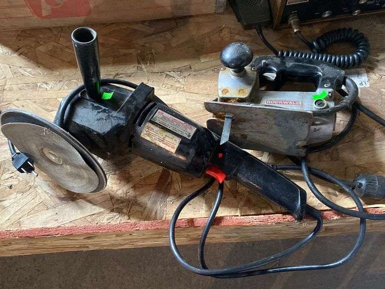 2-Speed Sander/Polisher Model #943 - 7” • Rockwell Jig Saw Model #548 ...