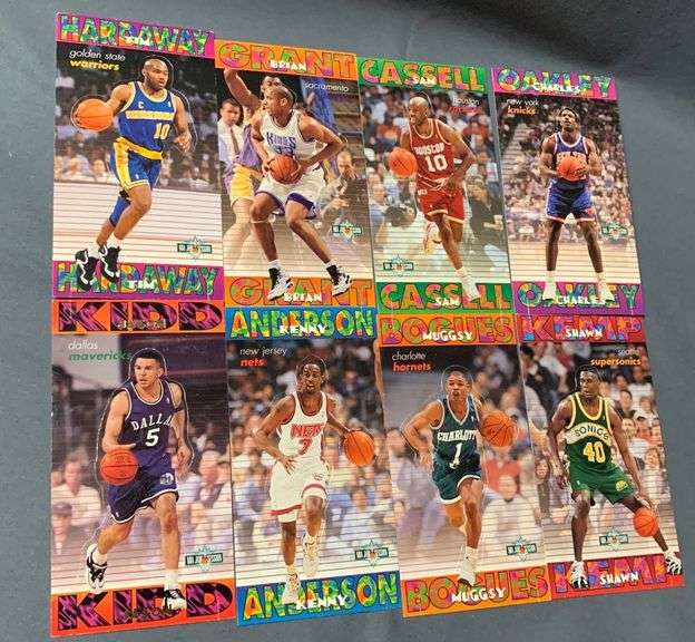 NBA Jam Session Card Assortment including Brian Grant, Sam Cassell ...