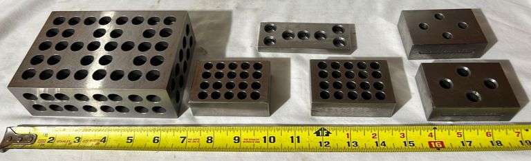 Machinist precision blocks, various sizes - Metzger Property Services LLC
