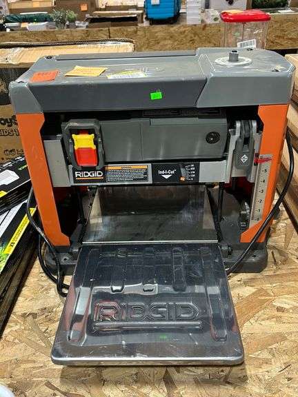 RIDGID 15 Amp Corded 13 in. Thickness Corded Planer - Metzger Property ...