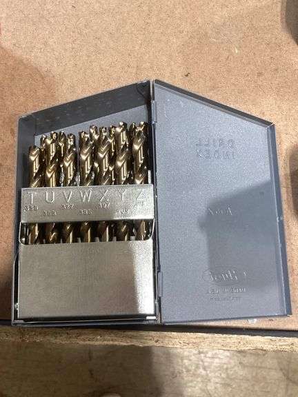 Huot Drill Index A to Z Drill Bit Set - Metzger Property Services LLC