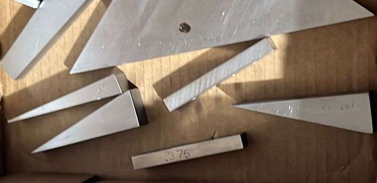Precision machinist angle blocks, thickness blocks - Metzger Property ...