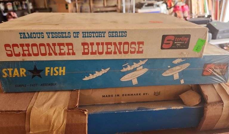 Sterling Model ship kits, hjejlen billing boats made in Denmark kit ...
