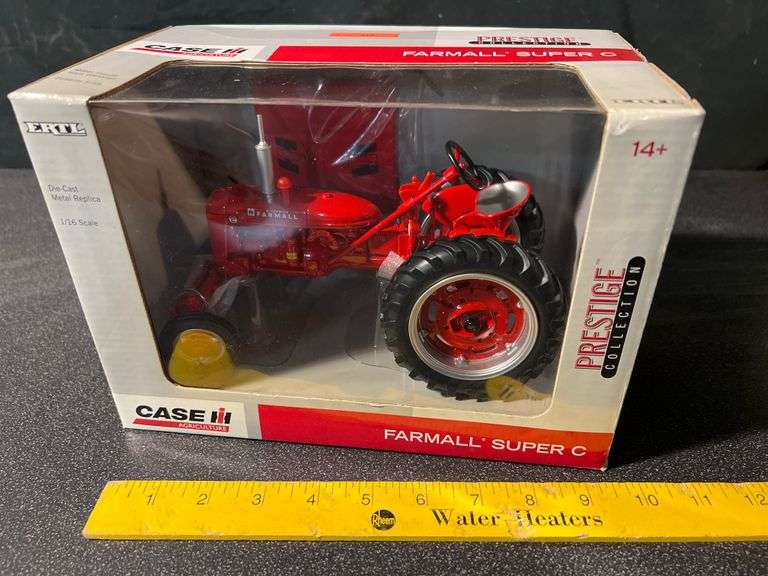 Farmall Super C Prestige Collection ERTL Toy Tractor - Metzger Property ...