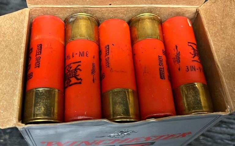 Winchester 12Ga 3” BBB Steel Shot Shotgun Shells, 25 Rounds - Metzger ...