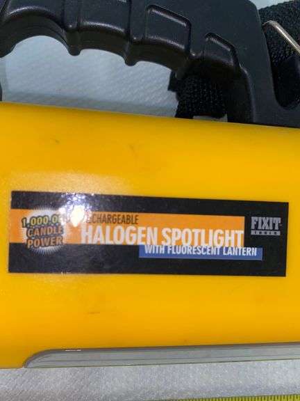 Fixit Tools Halogen spotlight rechargeable - Metzger Property Services LLC