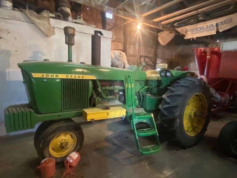 John Deere 4020, NF, Gas Tractor with Weights, Synchro Shift, Tac Shows ...