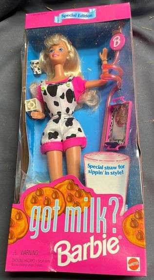 1995 Got Milk? Barbie Special Edition - Metzger Property Services LLC