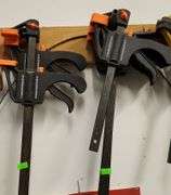 Plastic bar clamps 5ct, two 24in, two 12in ,one 6in - Metzger Property ...