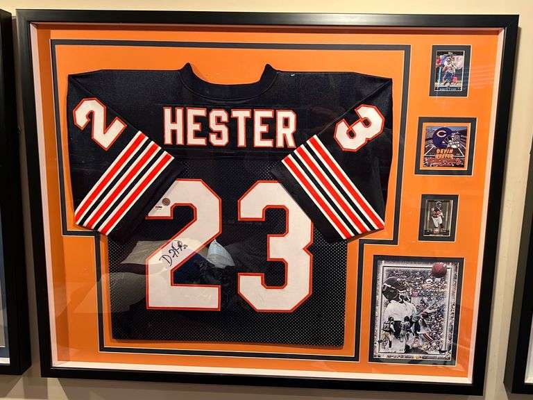 Devin Hester Autographed Jersey PSA/DNA and Your Champ Certification ...