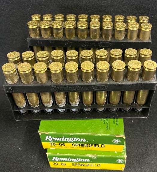 Remington .30-06 empty shell casings, 40 empties - Metzger Property ...