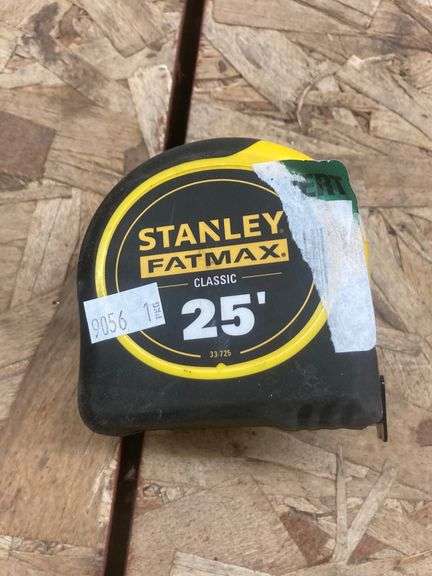 Stanley FatMax 25’ Tape Measure - Metzger Property Services LLC