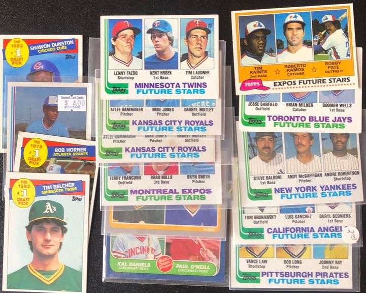 Baseball Rookie cards - Metzger Property Services LLC