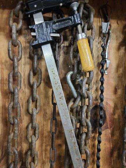 Log chain assortment and pipe clamp - Metzger Property Services LLC