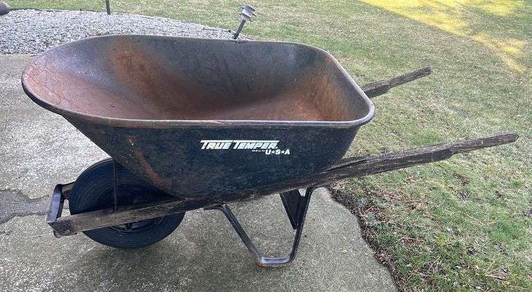 True Temper Wheel Barrow - Metzger Property Services LLC