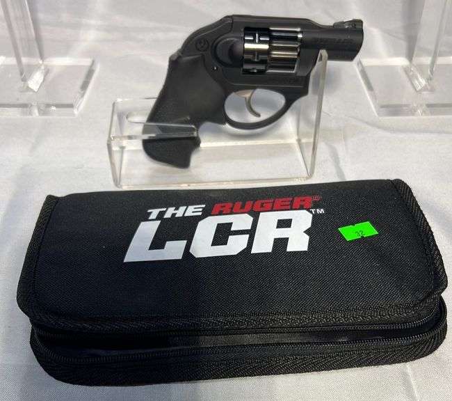 Ruger LCR .22 LR Revolver Serial #545-55730 including Luger LCR Soft ...