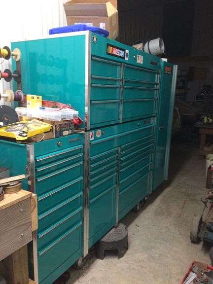 Rare, Teal Snap-On Roll Around Toolboxes & Locker - Metzger Property ...