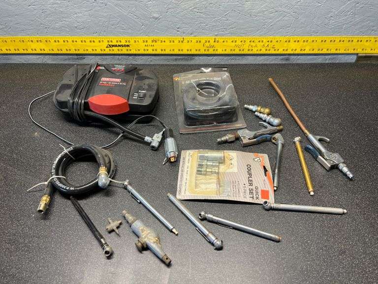 Craftsman portable air compressor, Pneumatic blow guns & Fittings ...