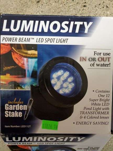 Luminosity power beam led spot light - Metzger Property Services LLC