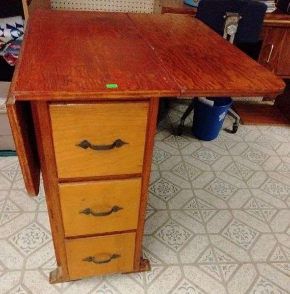 Cabinet with drop leaf top 14x28x30 - Metzger Property Services LLC