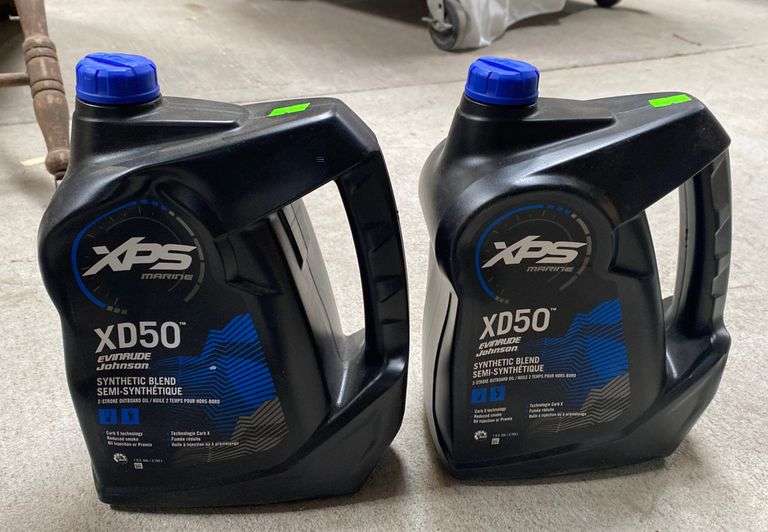 2 - XPS Marine XD50 xd50 Evinrude Johnson Synthetic Blend Oil - Metzger ...