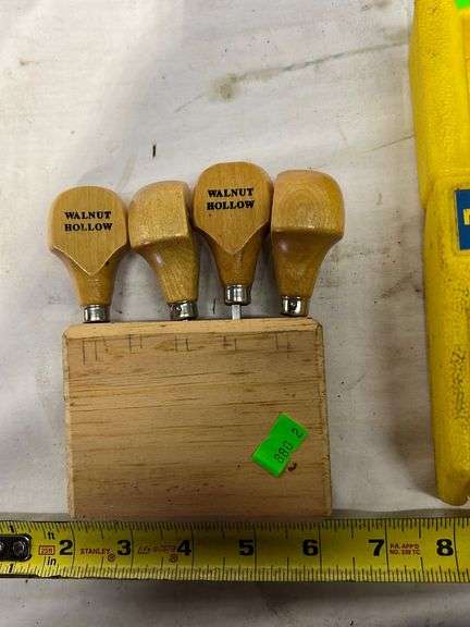 Miller Falls Carving Tool set, Walnut Hollow carving tools - Metzger ...
